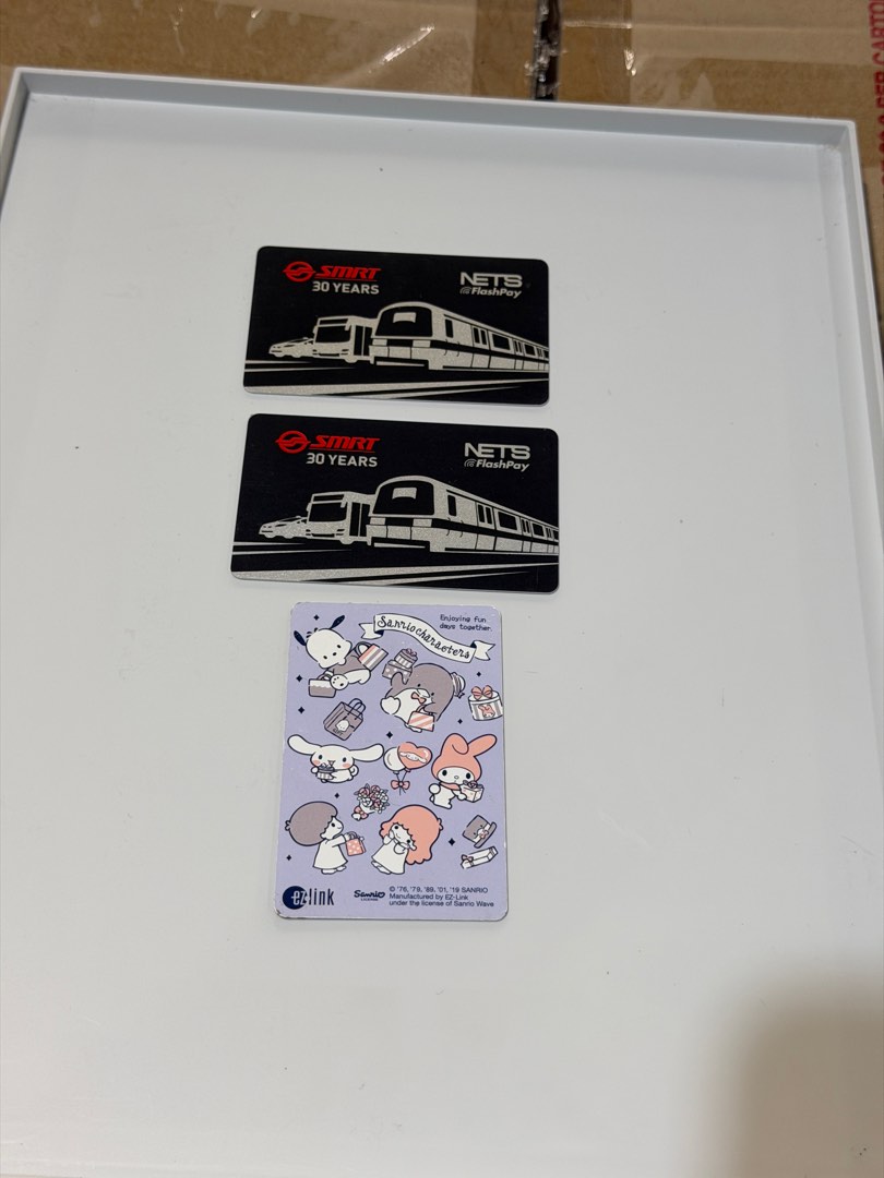 EZ-Link Cards - SMRT 30 Years & Sanrio Characters, Hobbies & Toys ...