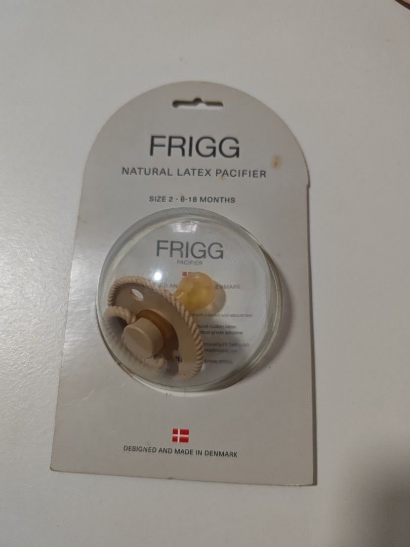 Frigg Natural Latex Pacifier - Size 2, Babies & Kids, Nursing & Feeding ...