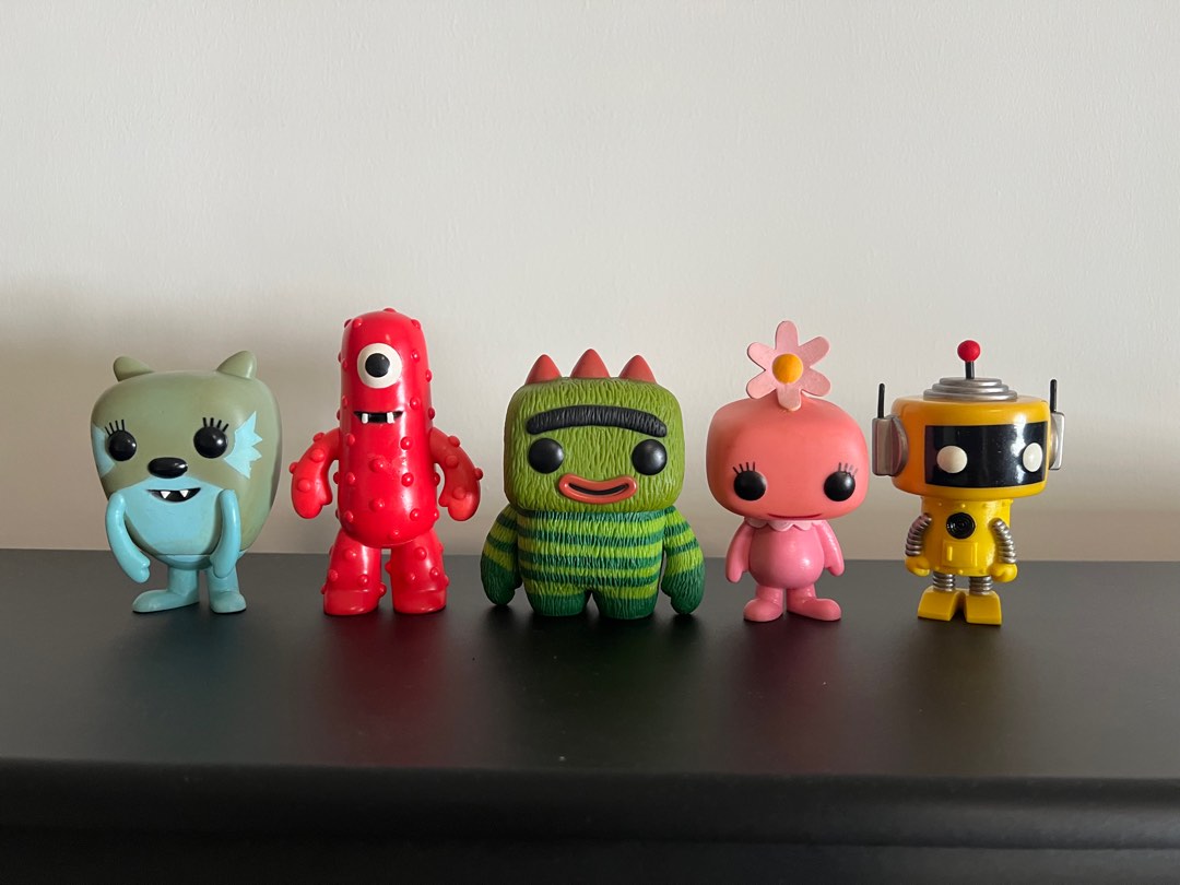 Funko Gabba Gabba Yo television set Pop toy rare htf, Hobbies & Toys ...