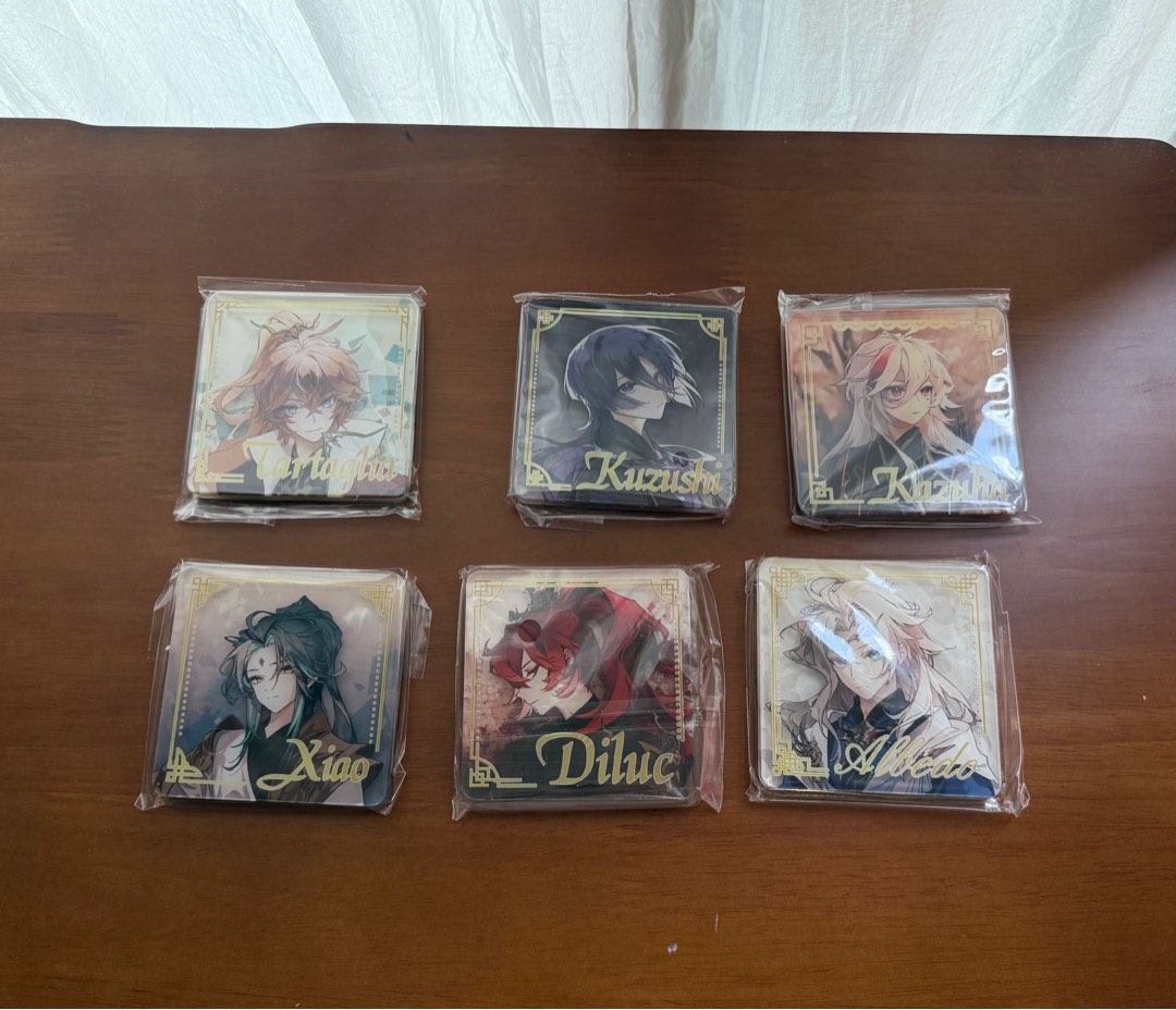 Genshin Impact Acrylic Block - Assorted Characters, Hobbies & Toys ...