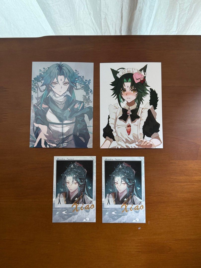 Genshin Impact Xiao Prints Set, Hobbies & Toys, Memorabilia ...