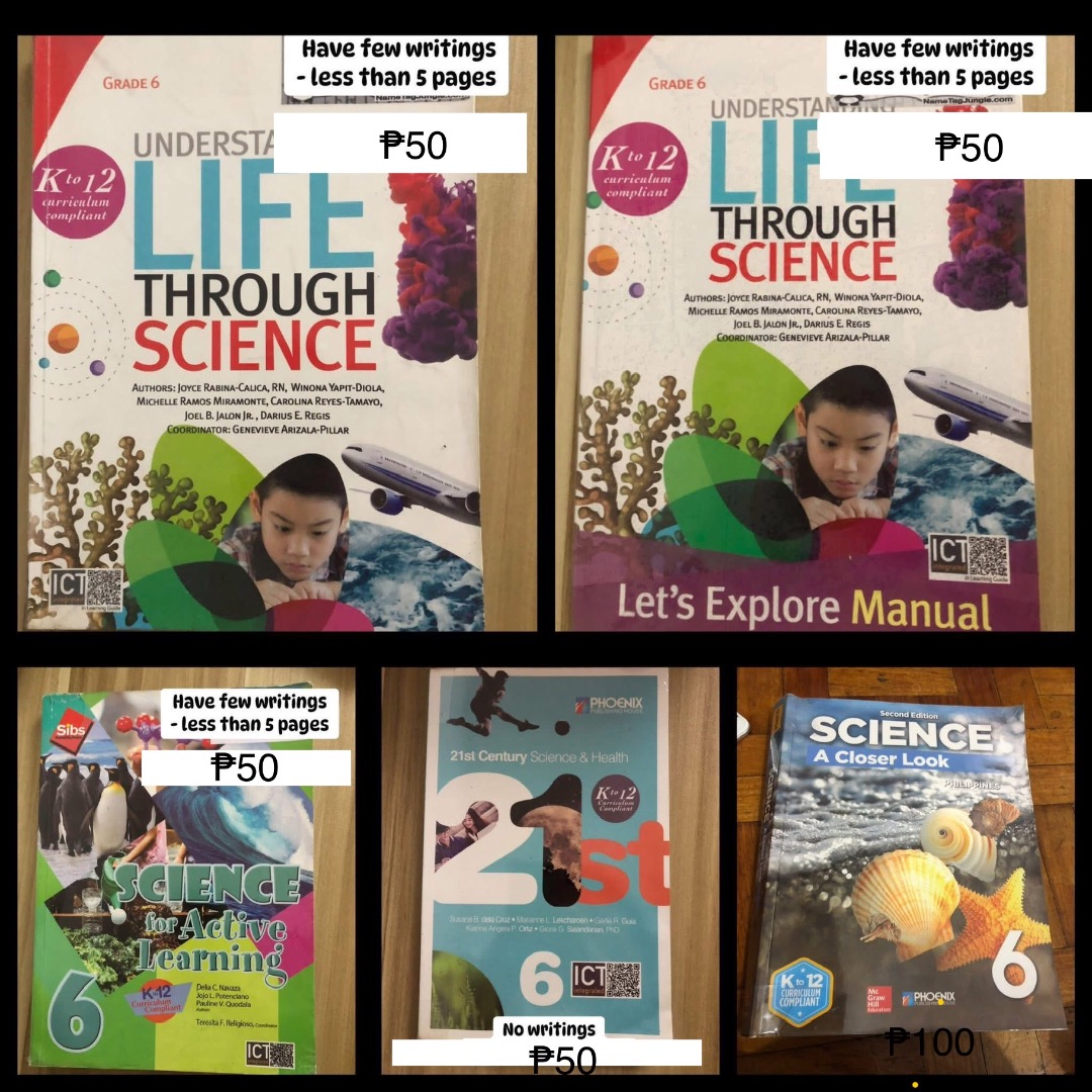Grade 6 Textbooks & Workbooks, Hobbies & Toys, Books & Magazines ...