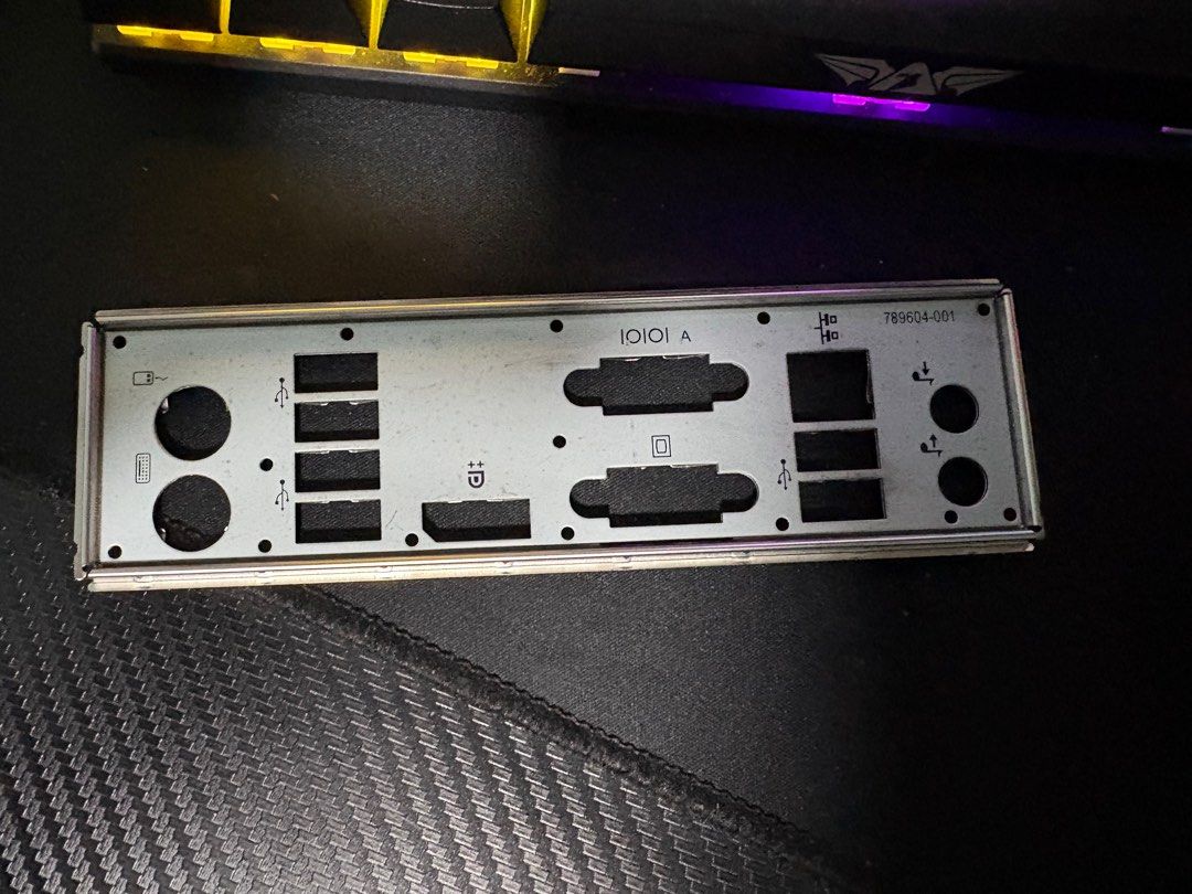 HP Prodesk 400 G2 I/O Shield, Computers & Tech, Parts & Accessories ...