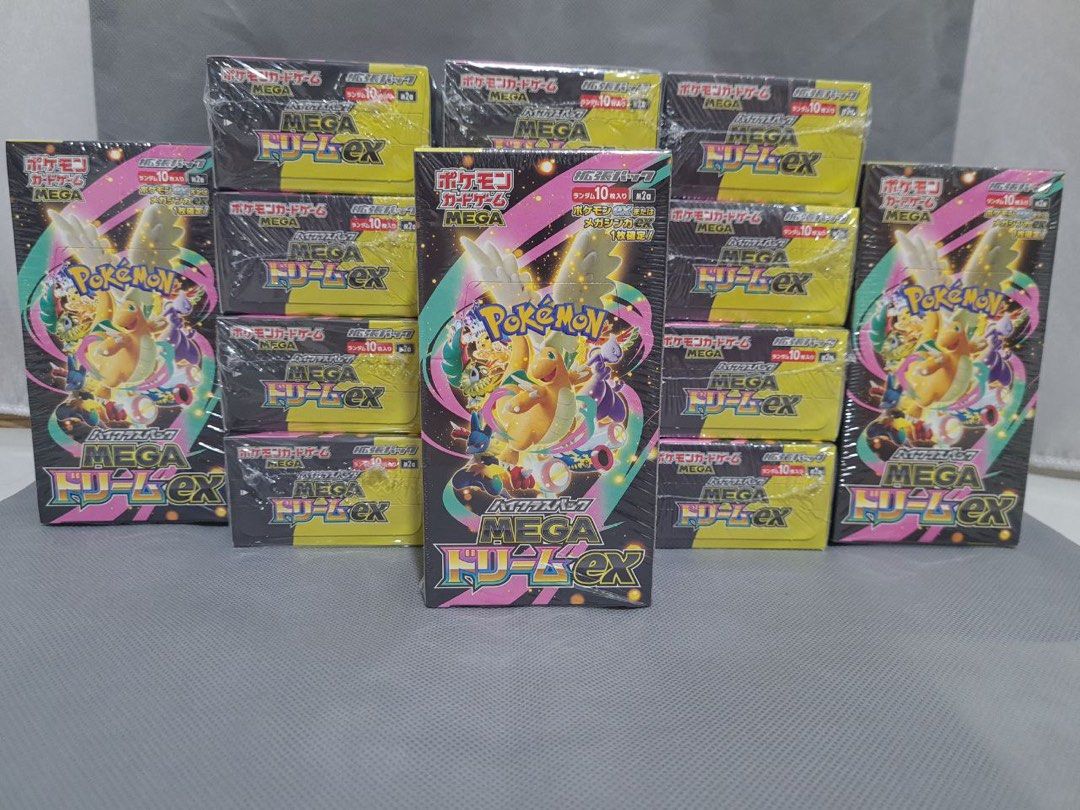 [In Stock] Pokemon Japanese Mega Dream ex shrinked, Hobbies & Toys ...