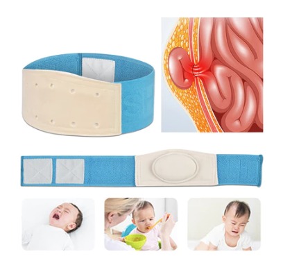 Infant Umbilical Hernia Belt With 3 Hernia Pad Newborn Baby Belly ...