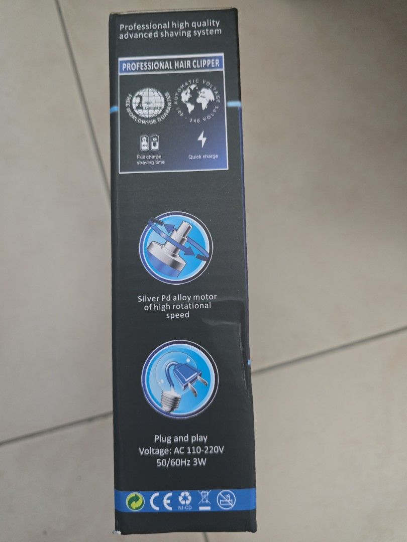 Kemei KM-1407 Professional Hair Clipper, Beauty & Personal Care, Hair ...