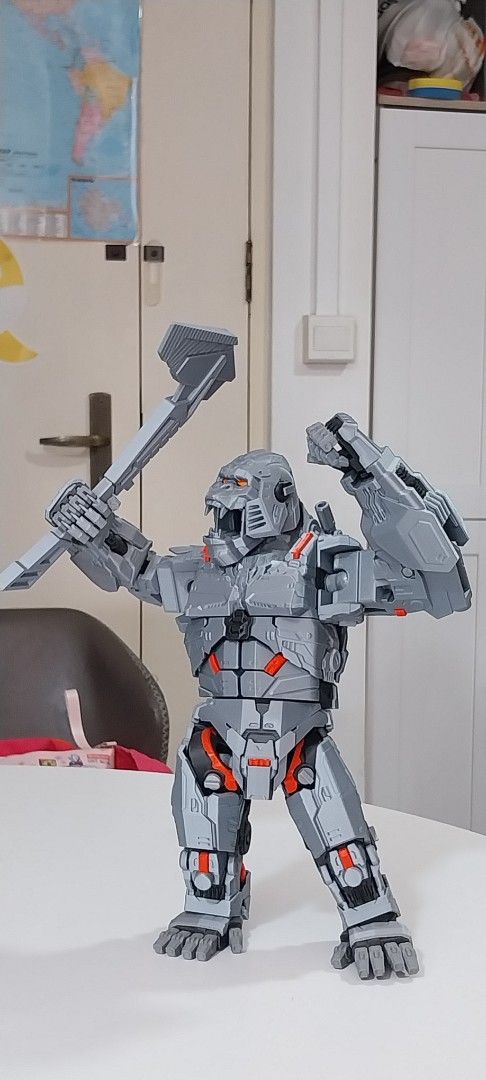 KING KONG:Kong in 3D Printed Robot Action Figure, Hobbies & Toys, Toys ...