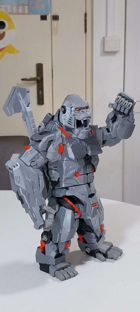 KING KONG:Kong in 3D Printed Robot Action Figure, Hobbies & Toys, Toys ...