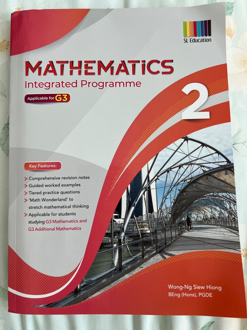 Mathematics Integrated Programme 2 Textbook, Hobbies & Toys, Books ...