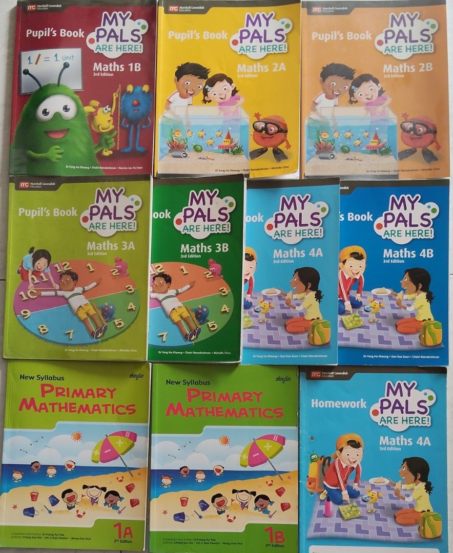My Pals Are Here! Maths Textbook - Primary P1 to P5, Homework Activity ...