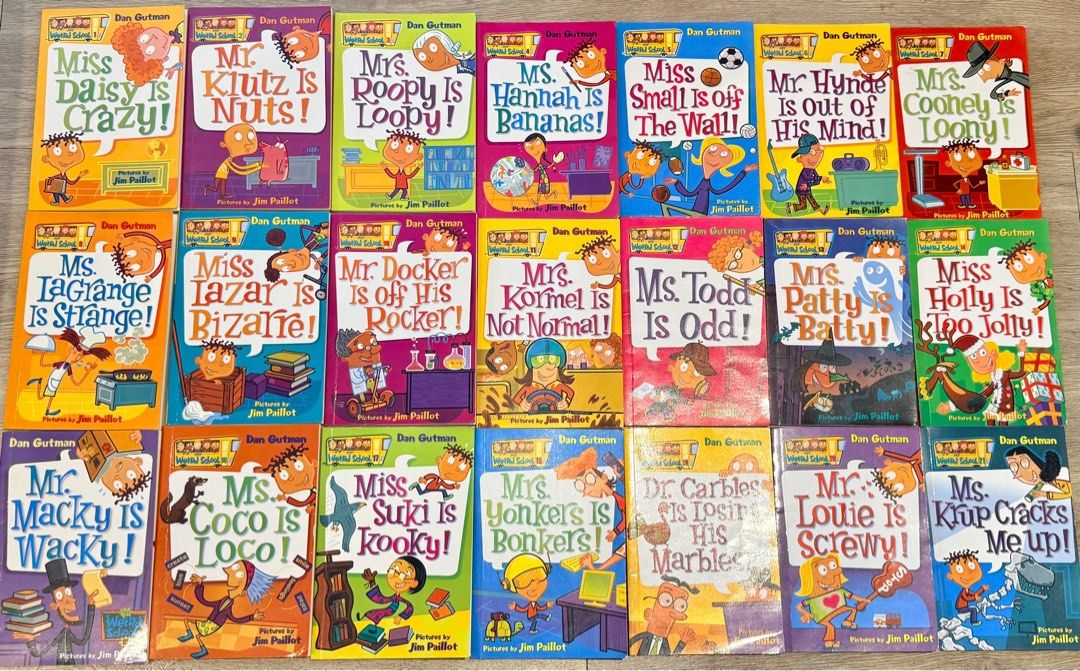 My Weird School 21-Book Box Set by Dan Gutman, Hobbies & Toys, Books ...