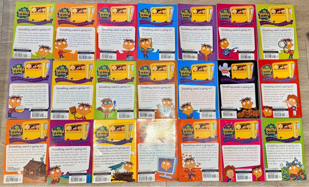 My Weird School 21-Book Box Set by Dan Gutman, Hobbies & Toys, Books ...