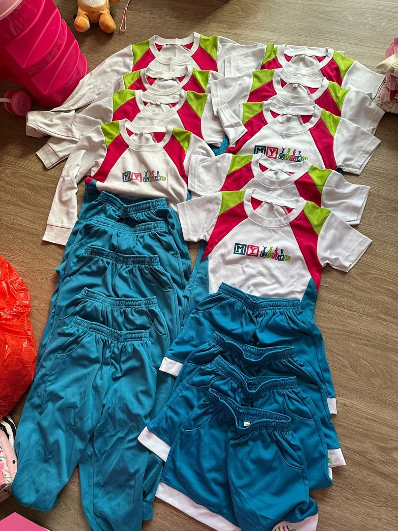 MY World PreSchool Uniforms - Various Sizes, Babies & Kids, Babies ...
