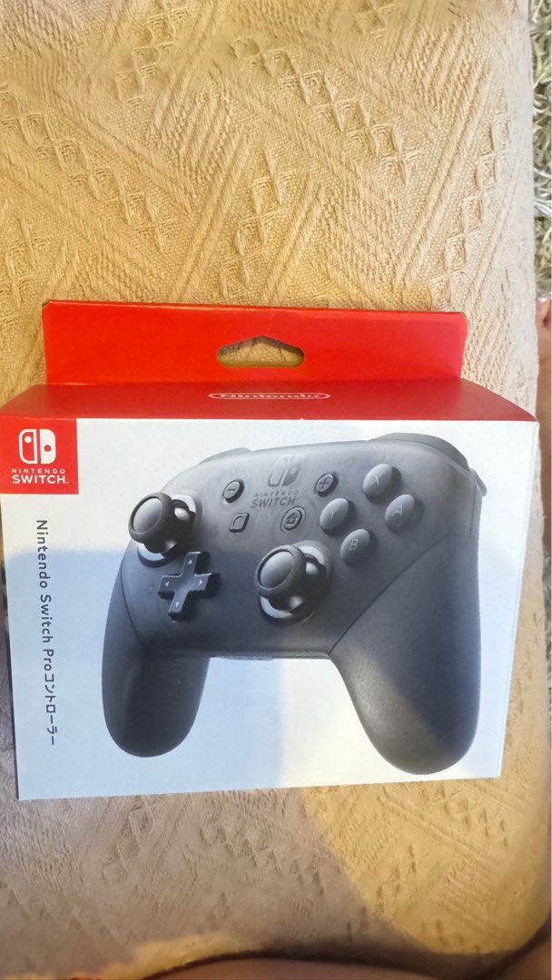 Nintendo Switch Official Pro Controller, Video Gaming, Video Game ...