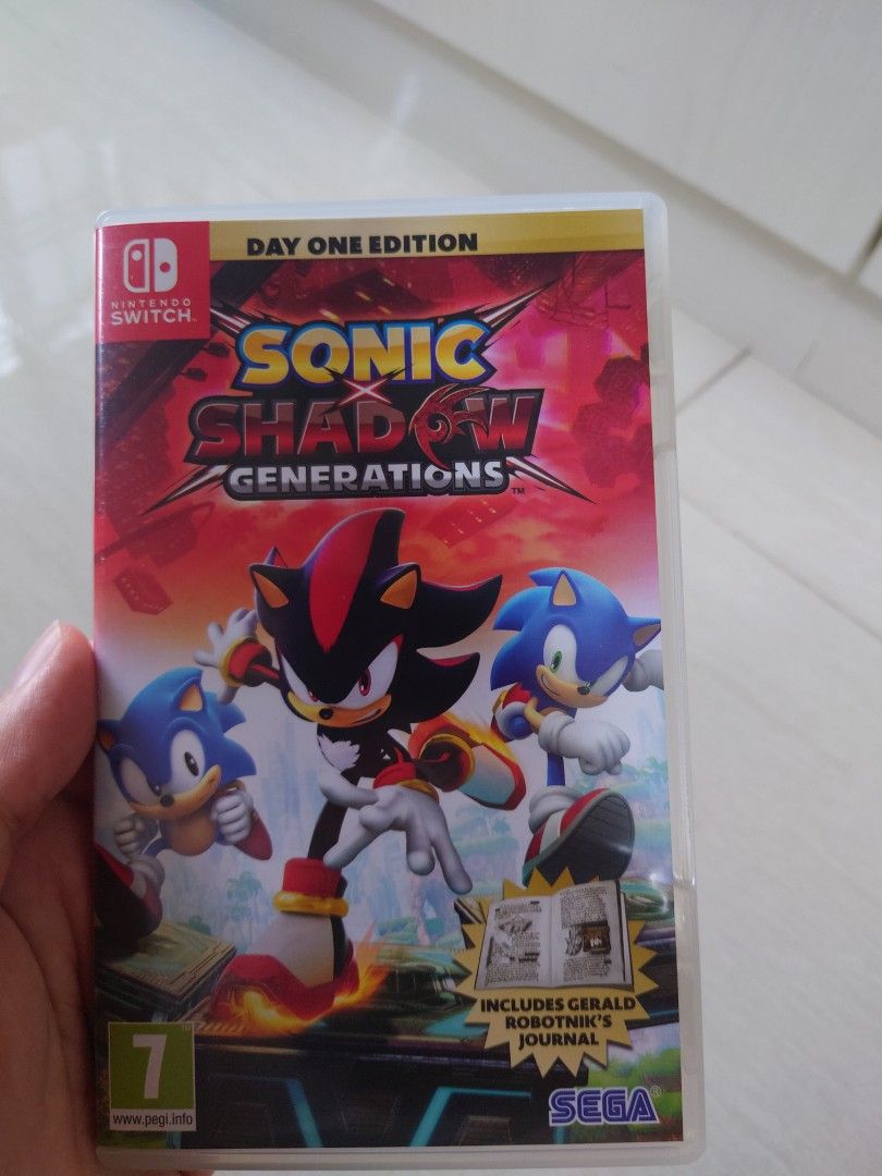 Nintendo switch sonic x shadow generations day one edition trade with ...