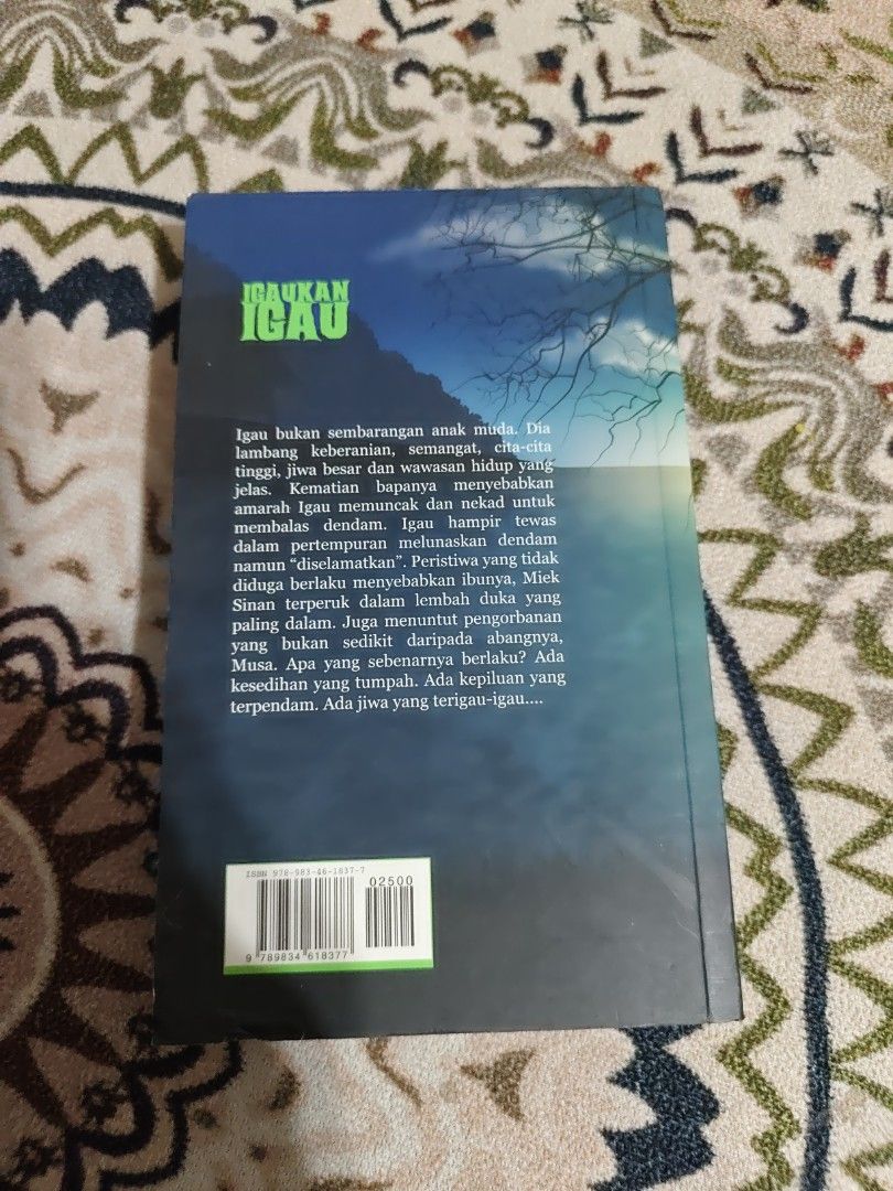 Novel Igaukan Igau by Abang Median Abang Said, Hobbies & Toys, Books ...