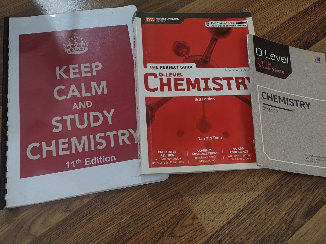 O-Level Chemistry Study Guides, Hobbies & Toys, Books & Magazines ...