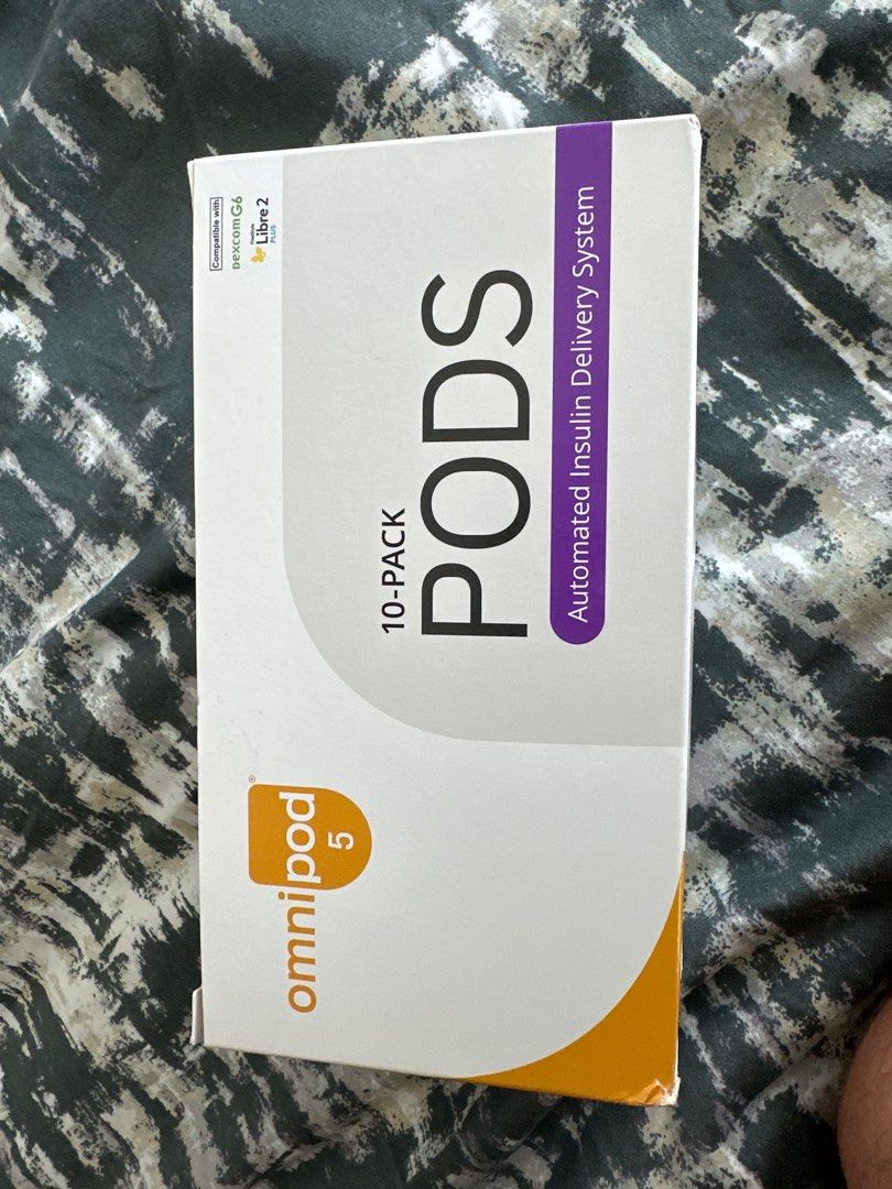 Omnipod 5 10-Pack Insulin Delivery System, Health & Nutrition, Medical ...