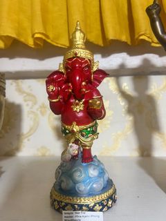Phra Ganesha pikanet elephant 象神 status vintage religious ritual Buddha ...