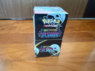 Pokemon English Mega Evolution Phantasmal Flames Booster Box, Hobbies ...