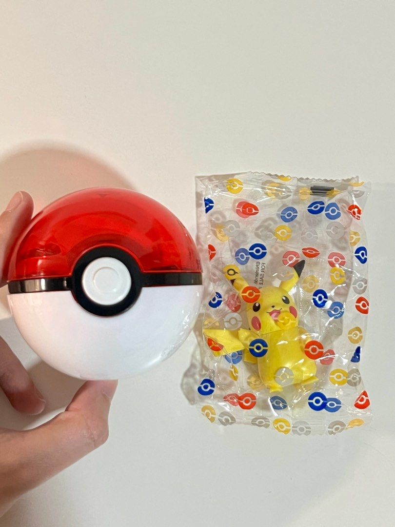 Pokemon Pikachu Figure with Poke Ball, Hobbies & Toys, Toys & Games on ...