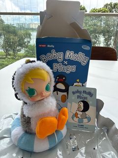 POP MART Baby Molly x Pingu Figure, Hobbies & Toys, Toys & Games on ...