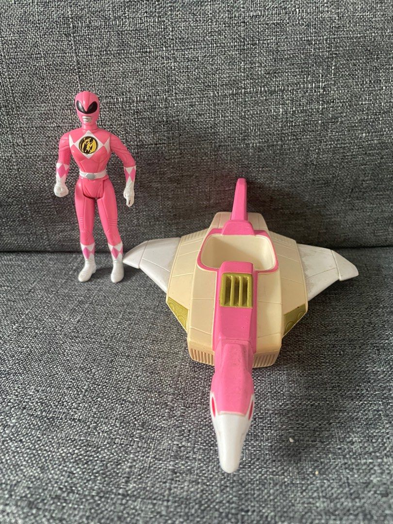 McDonald's Mighty Morphin Power Rangers The Movie Pink Ranger & Crane ...