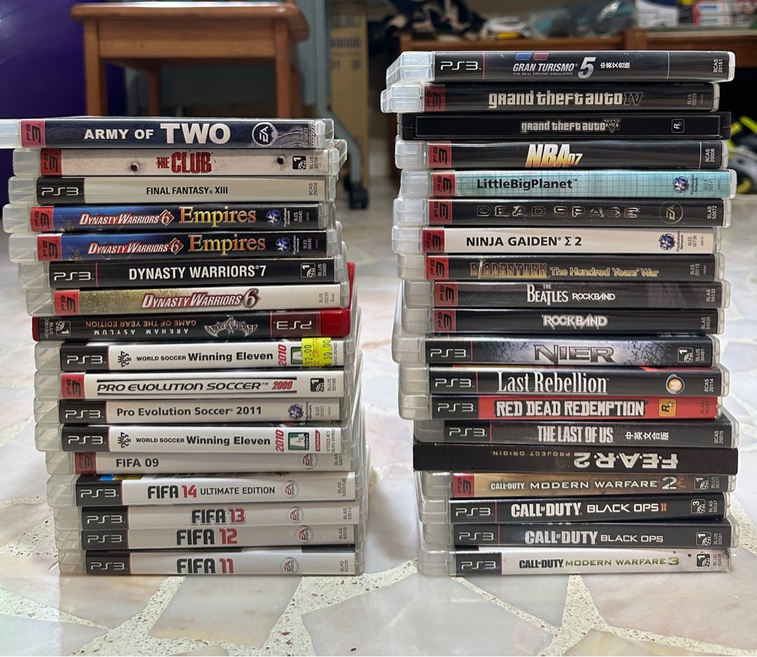 PS3 Games - Various Titles, Video Gaming, Video Games, PlayStation on ...