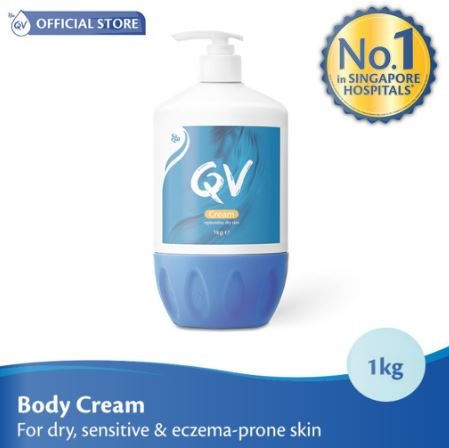 QV Body Cream 1kg - For Dry, Sensitive Skin, Beauty & Personal Care ...
