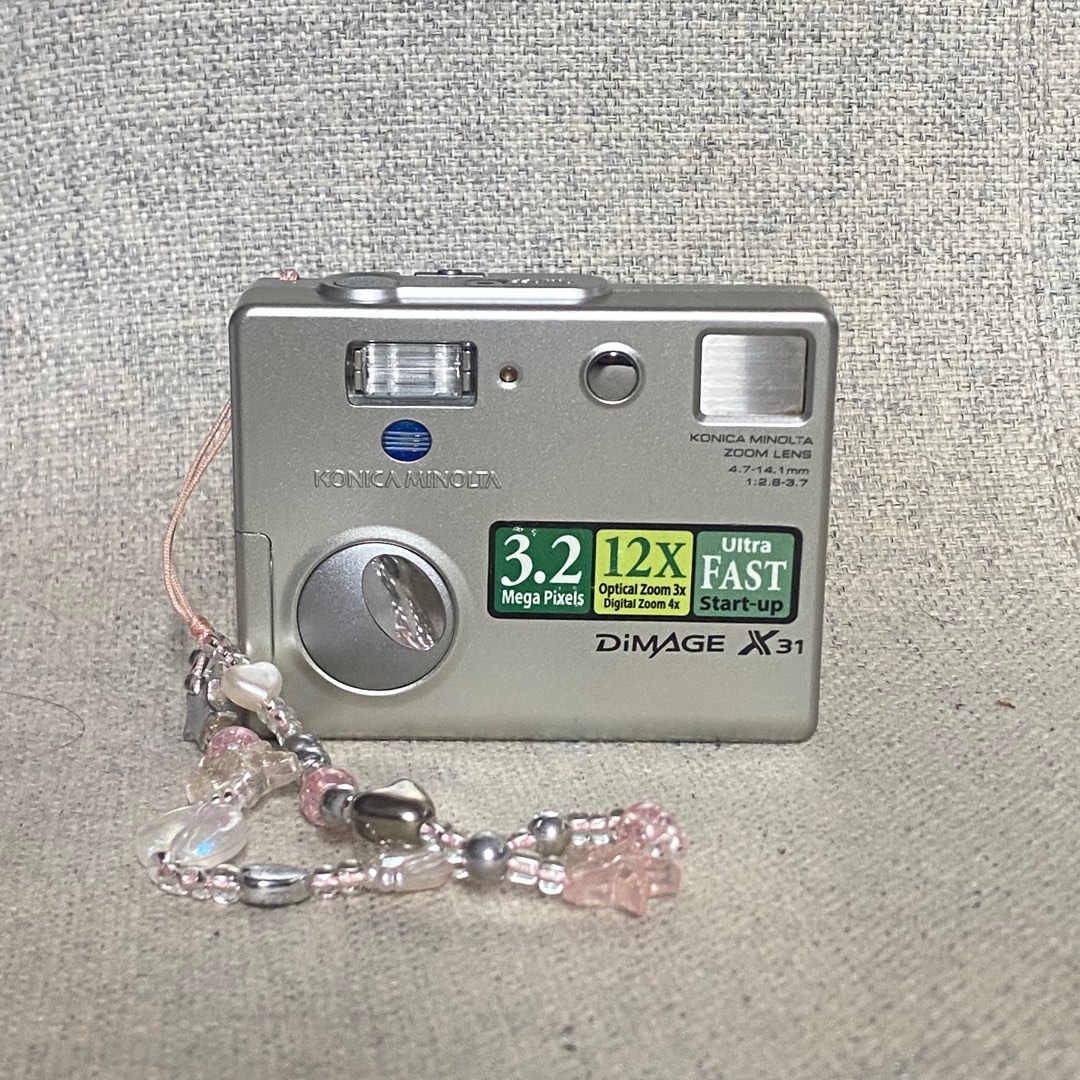 RARE Konica Minolta DiMAGE X31 Digital Camera CCD Digicam, Photography ...