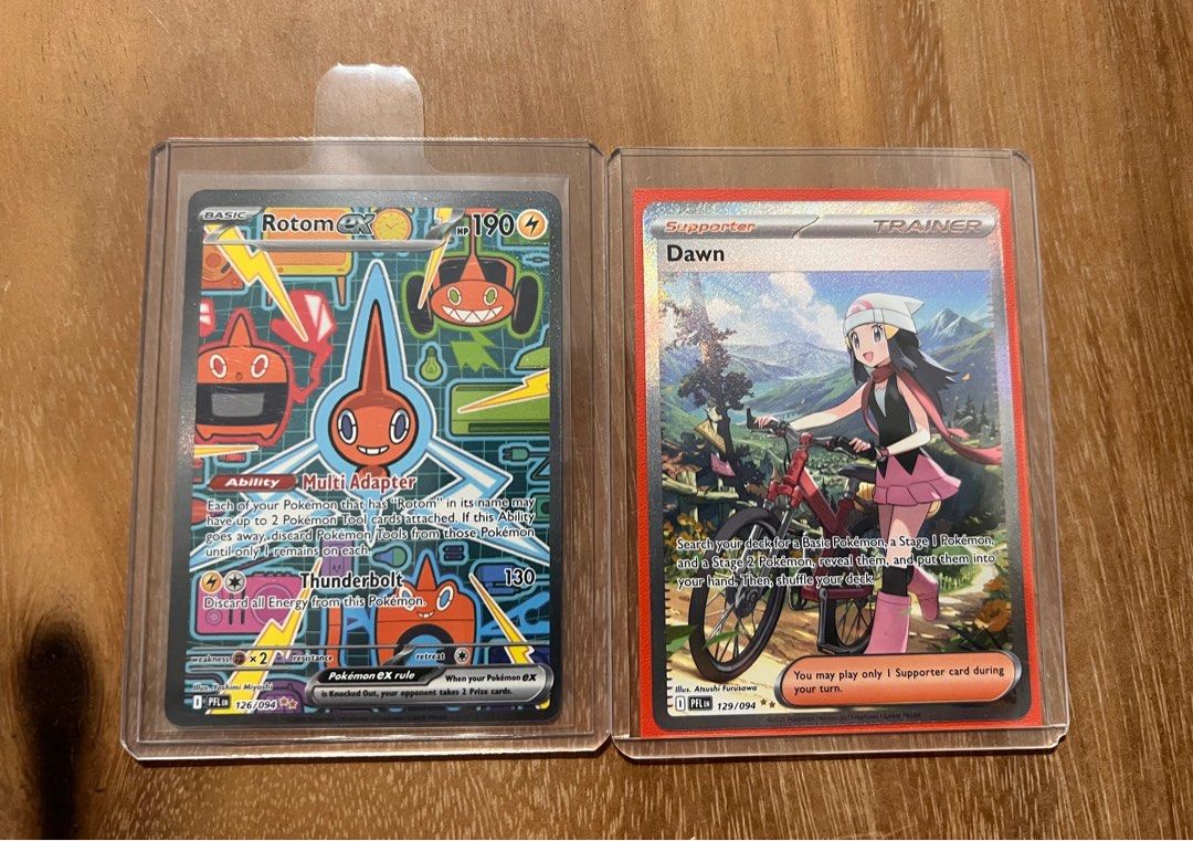 Rotom EX and Dawn special illustration rare SIR Potential PSA 10 ...