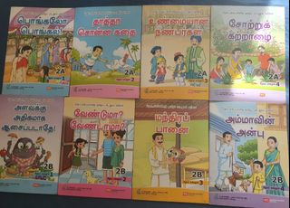 Tamil Story Reader Books - Set of 8, Hobbies & Toys, Books & Magazines ...