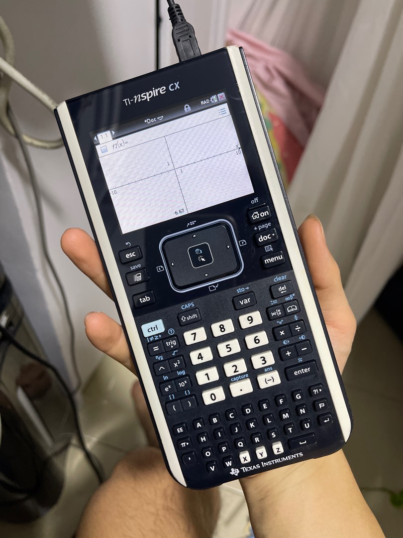 TI-Nspire CX Graphing Calculator, Computers & Tech, Office & Business ...