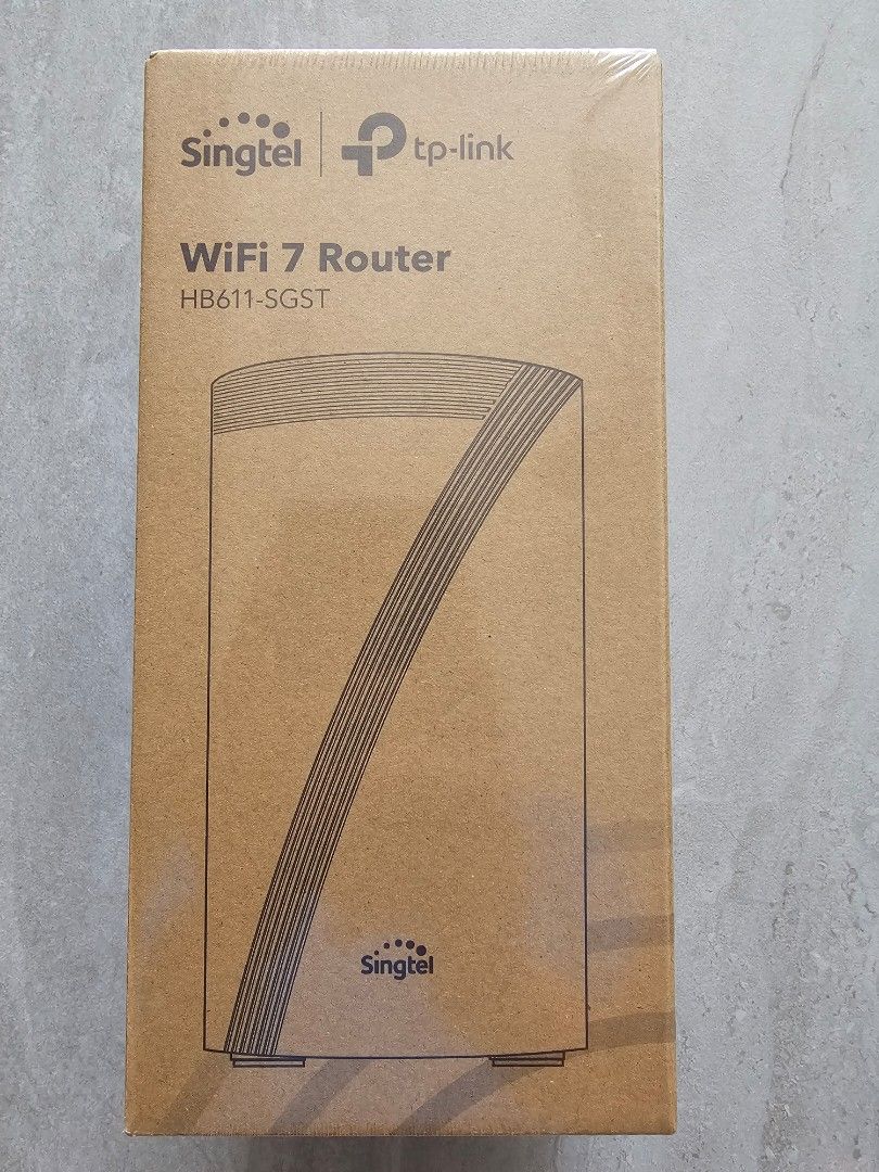 TP-Link Singtel WiFi 7 Router HB611-SGST, Computers & Tech, Parts ...