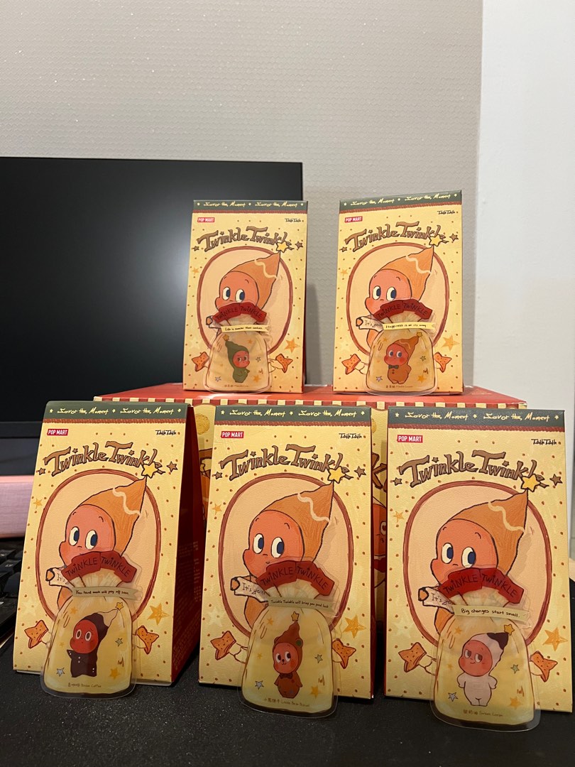 Twinkle Twinkle V4 Cookies Series Blind Box secret little bear biscuit ...