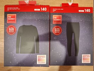 Uniqlo Heattech Ultra Warm 130, Babies & Kids, Babies & Kids Fashion on ...