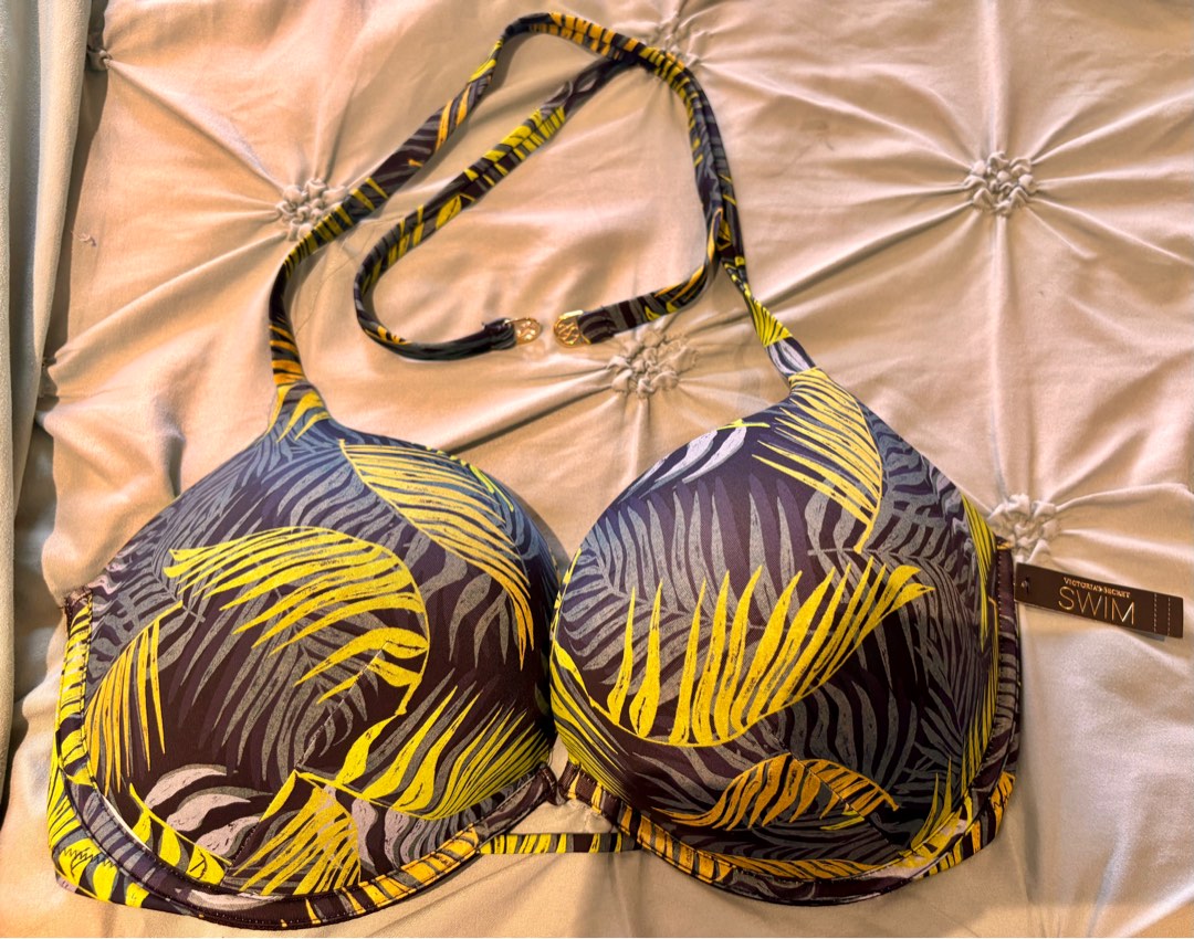 Victoria's Secret Essential Bombshell Bikini Top 36DD, Women's Fashion ...