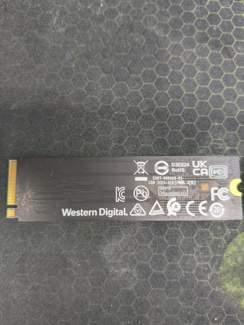 Western Digital SN740 256GB NVMe SSD, Computers & Tech, Parts ...