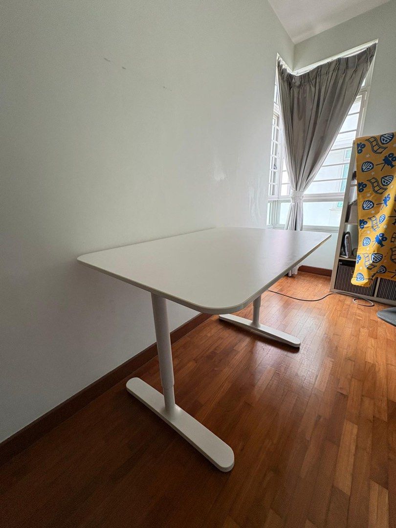 Study Desk - white, Furniture & Home Living, Furniture, Tables & Sets ...