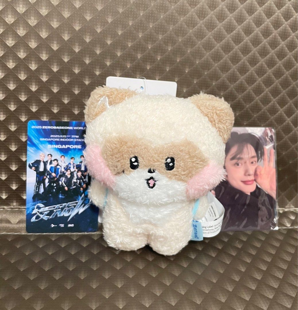 🌹 WTS Official ZERONI HANINI Plushie Keyring (with Gifts 🎁), Hobbies ...