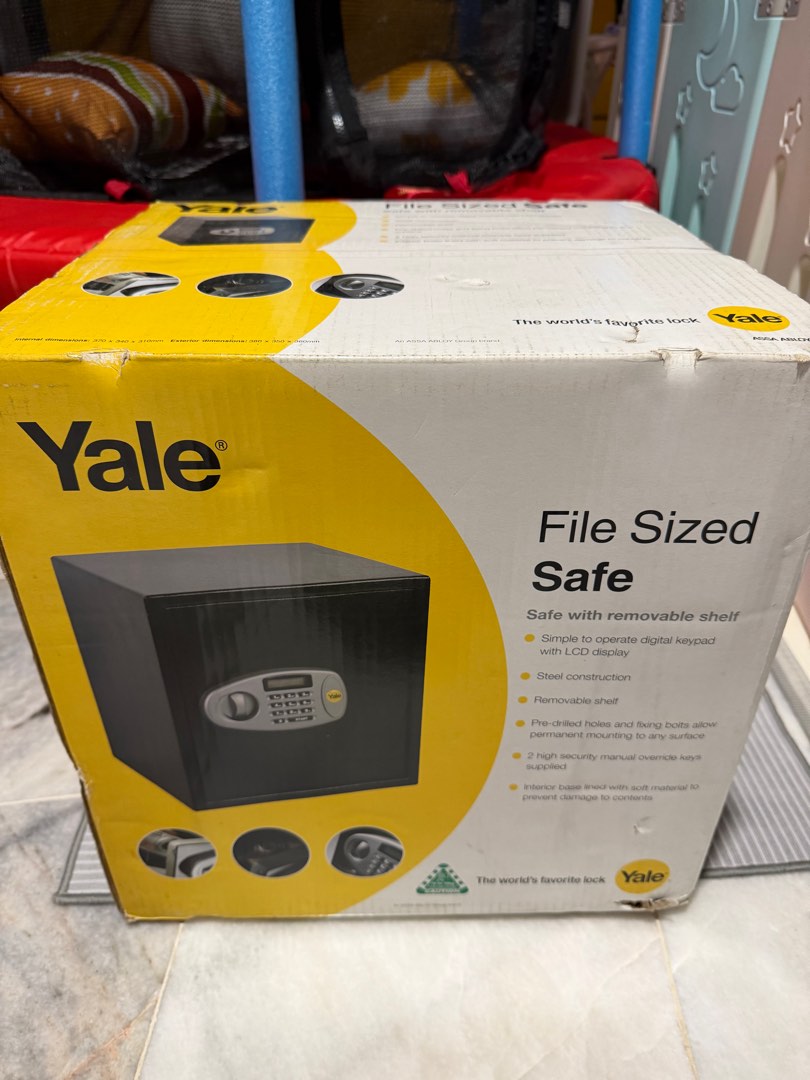 Yale File Sized Safe Model YSS/520/DB2, Furniture & Home Living ...