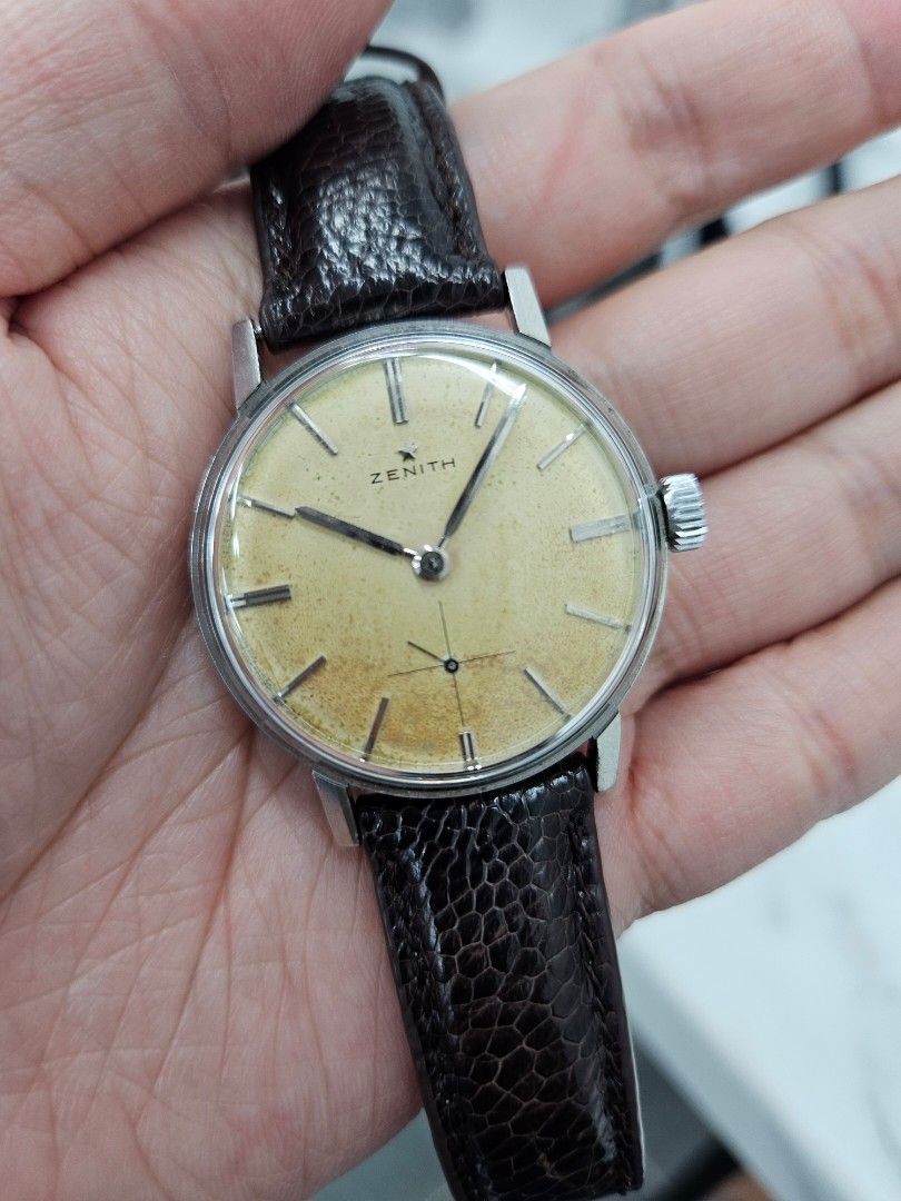 Zenith Manual Winding Military, Luxury, Watches on Carousell