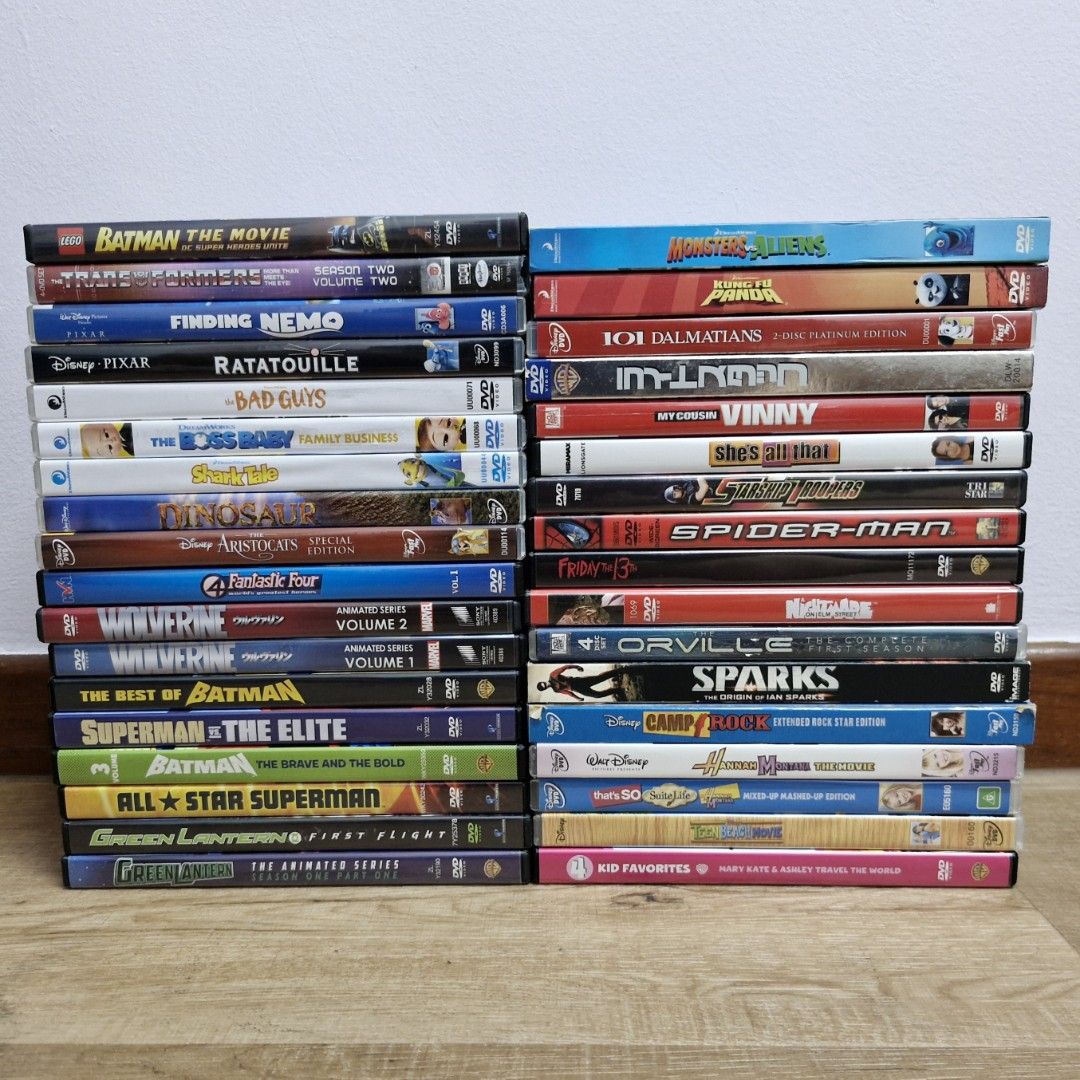 DVD BUNDLE, Hobbies & Toys, Music & Media, CDs & DVDs on Carousell