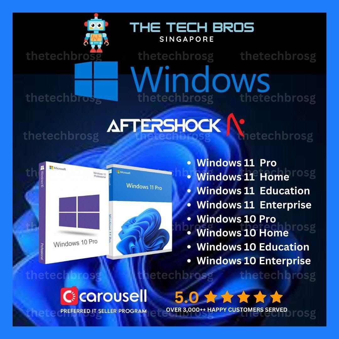 ⭐ Genuine Windows 10 / 11 Home / Pro / Enterprise / Education OS ...