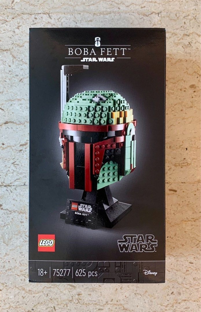 🧱 LEGO 75277 Star Wars Boba Fett Helmet Collection, Hobbies & Toys ...