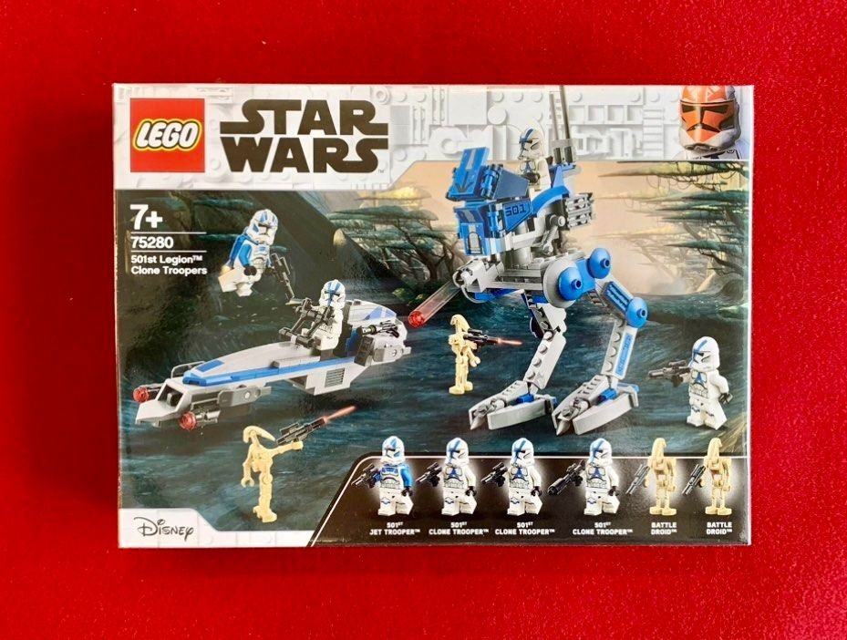 🧱 LEGO 75280 Star Wars 501st Legion Clone Troopers, Hobbies & Toys ...