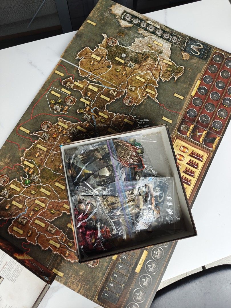 A Game of Thrones: The Board Game (Second Edition), Hobbies & Toys ...