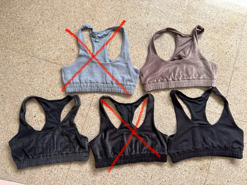 Alo bra top, Women's Fashion, Activewear on Carousell