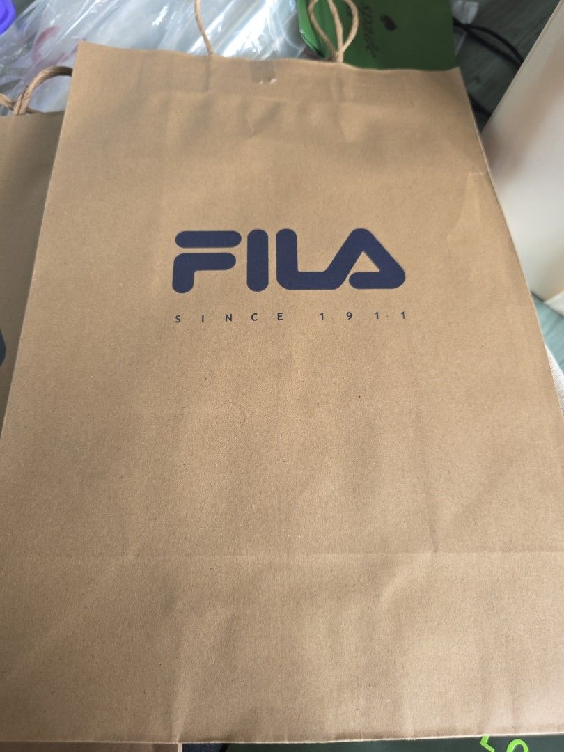 Assorted Brand Paper Bags - Fila, Coach, Longchamp, Women's Fashion ...