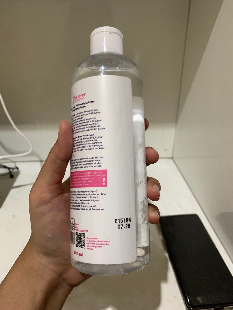 NETT Autumn Glycolic Acid 7% 500ml, Kesehatan & Kecantikan, Kulit ...